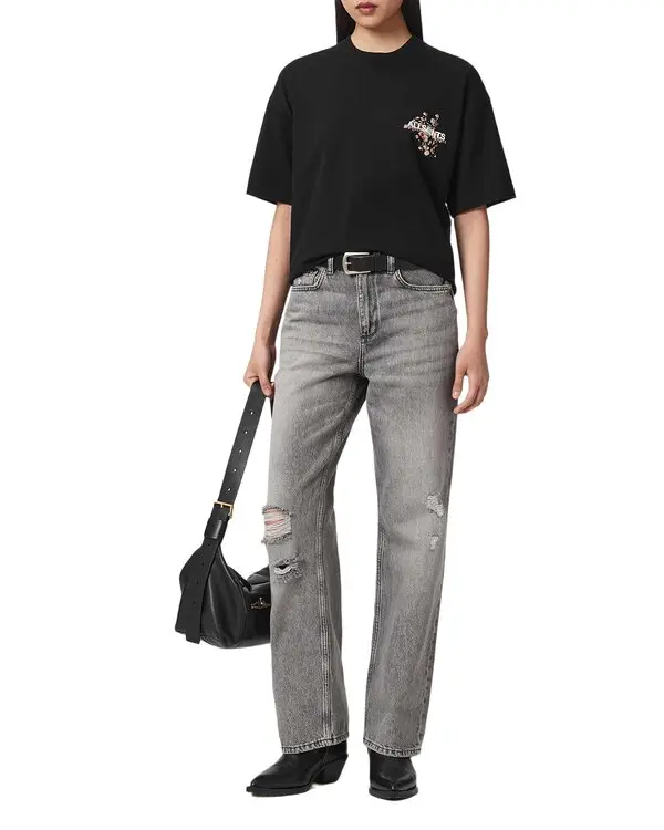 ALLSAINTS Valen Etta Tee - Black