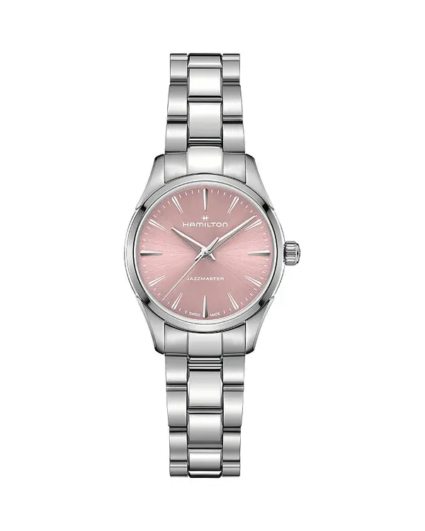 Hamilton Jazzmaster Quartz Watch, 32mm - Rose/silver