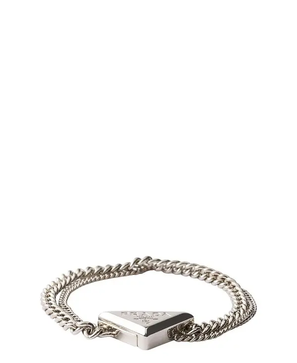 Prada Metal Bracelet - Gold/silver