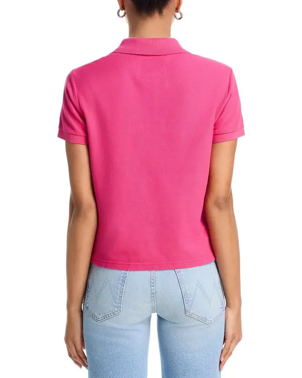MOTHER The Split Short Sleeve Match Top