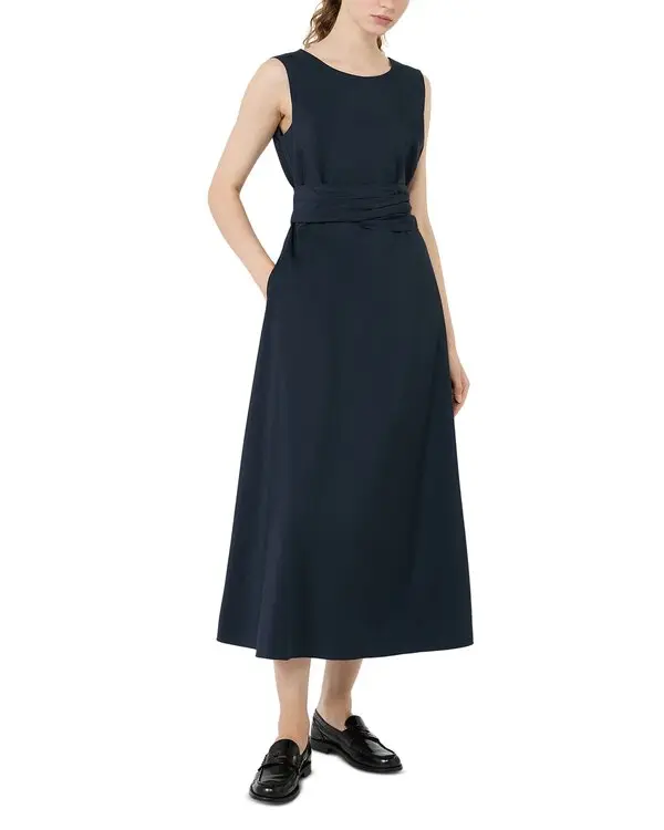 Max Mara Wkdgentile Ruched Waist Dress