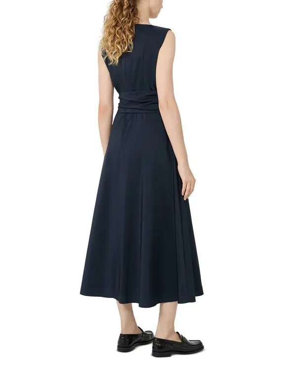 Max Mara Wkdgentile Ruched Waist Dress