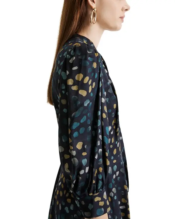 Marella Mllfulcro Printed Twill Shirt Dress
