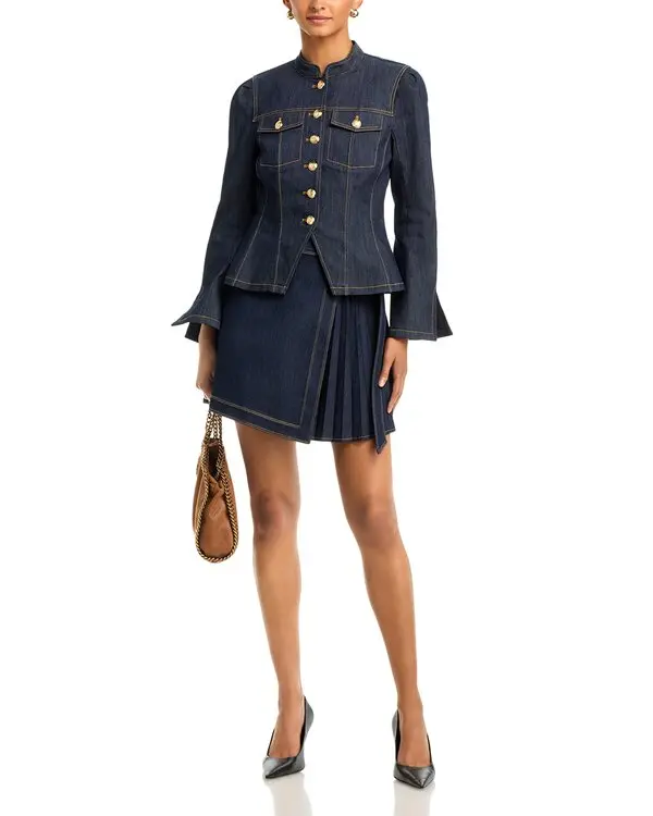 Cinq À Sept Tammi Pleated Mini Skirt