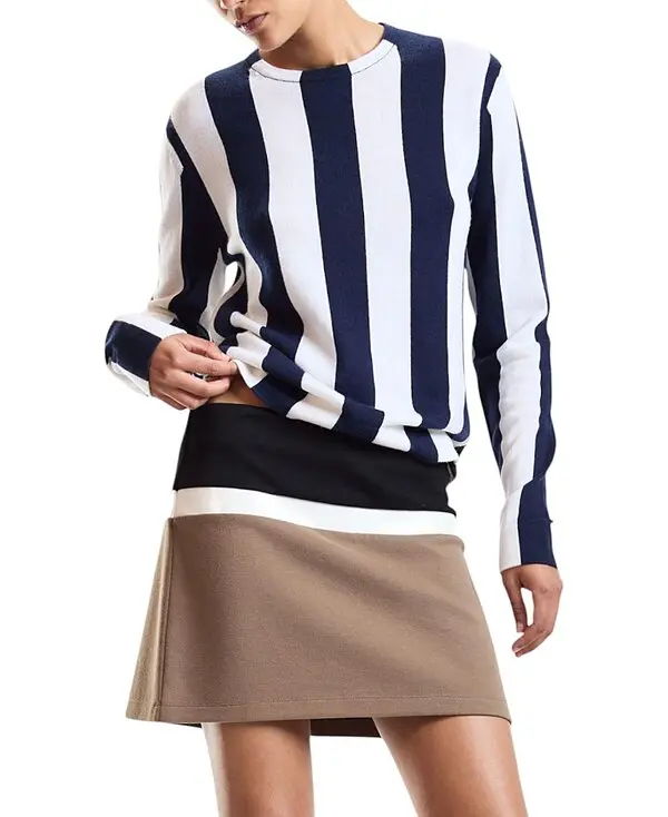 Cynthia Rowley Striped Pullover Sweater
