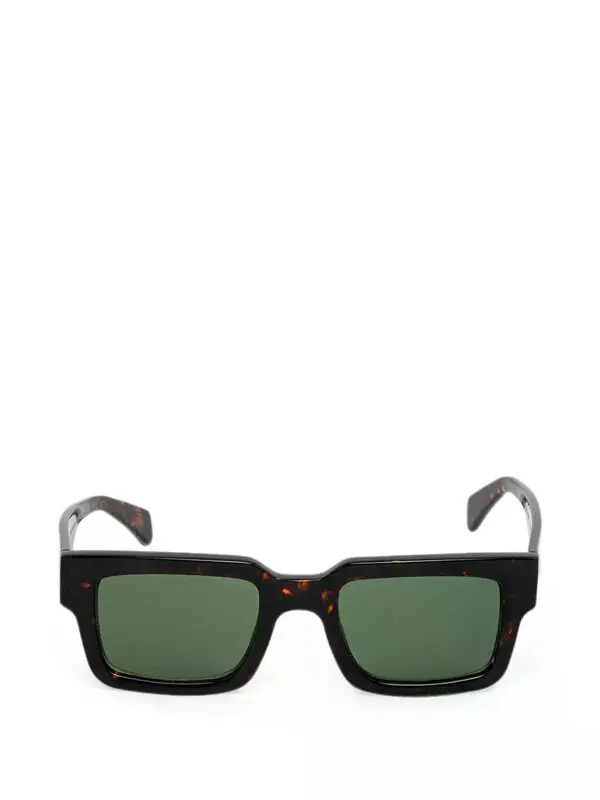 SAMSOE SAMSOE Sajessie Rectangular Frame Sunglasses - Brown