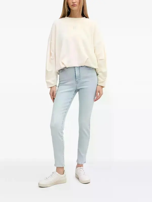 Dkny Rhinestone Logo Sweater