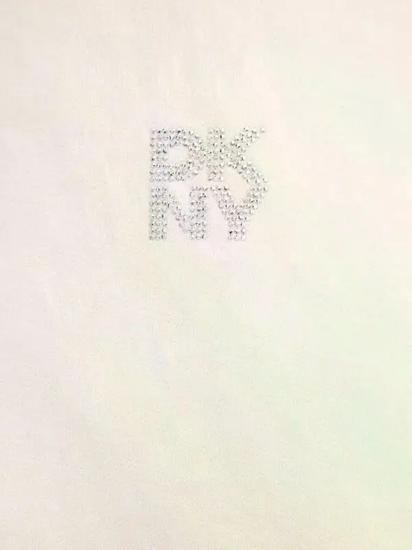 Dkny Rhinestone Logo Sweater