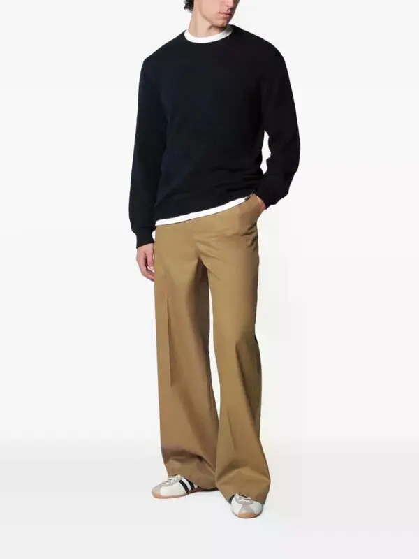 ROBERTO COLLINA Crew Neck Knit Sweater