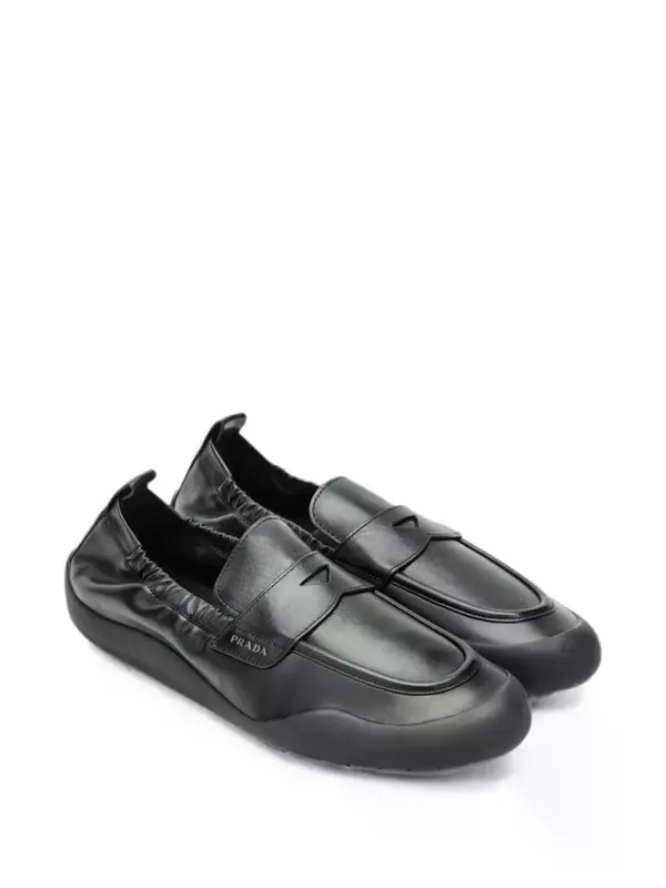 Prada Speedrock Leather Loafers