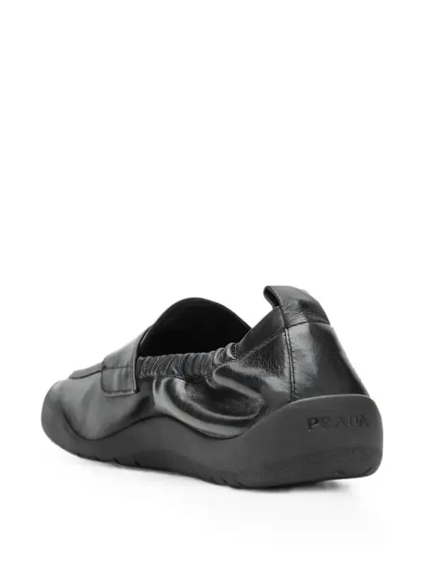 Prada Speedrock Leather Loafers