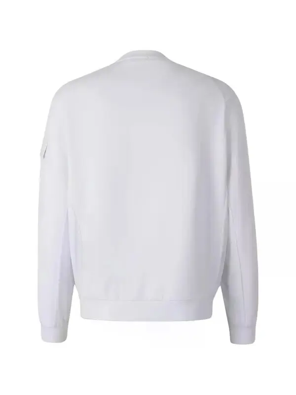Herno Crew Neck Sweater With Flap Pocket