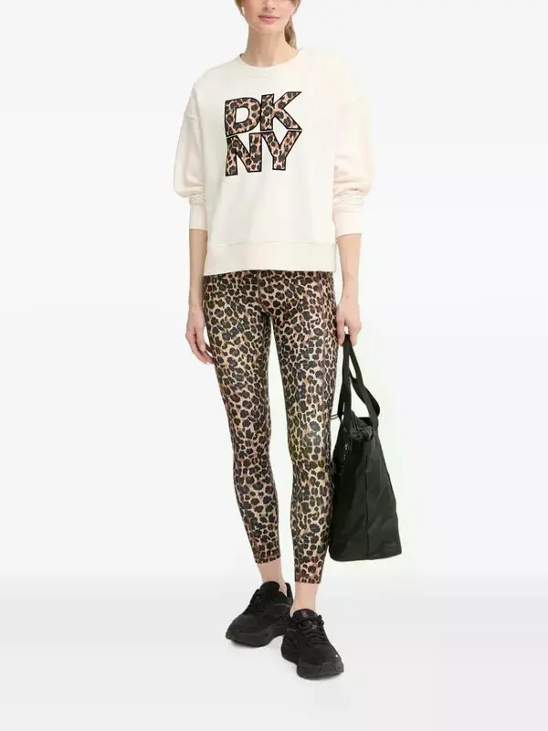 Dkny Leopard-print Leggings