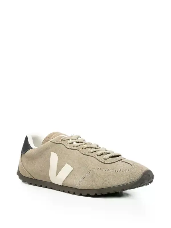 VEJA Suede Logo Patch Lace-up Sneakers