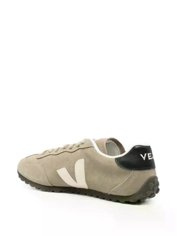VEJA Suede Logo Patch Lace-up Sneakers
