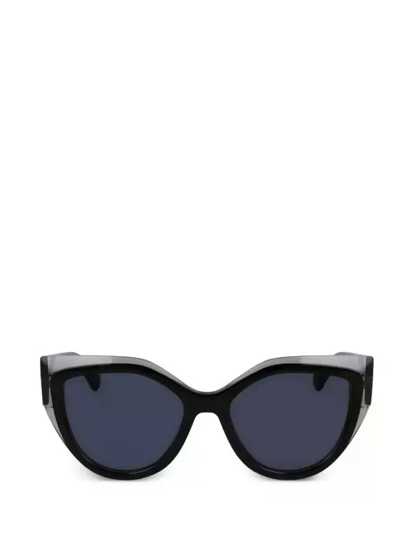FERRAGAMO Oversized Cat-eye Acetate Sunglasses - Grey