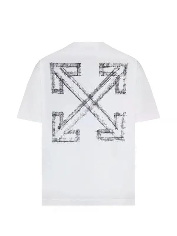 Off-White Arrow-print T-shirt - White
