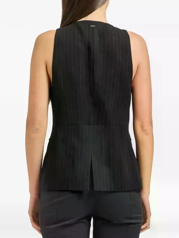BOSS Pinstripe Pattern Waistcoat