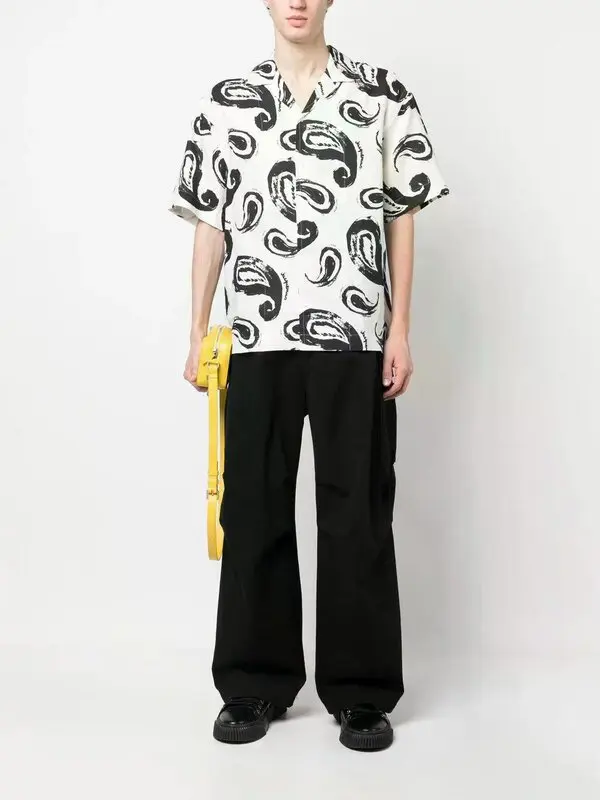 Jacquemus Paisley-print Short-sleeve Shirt