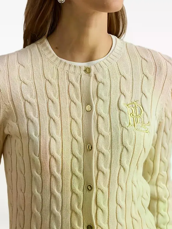 Ralph Lauren Cable-knit Cotton Cardigan