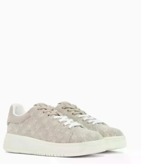 Emporio Armani Logo Print Low Top Sneakers