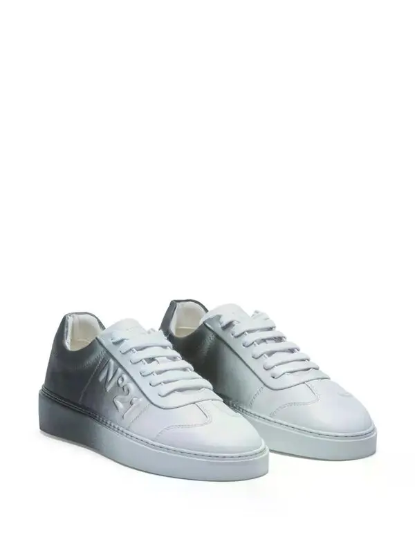N°21 Gradient Effect Leather Sneakers