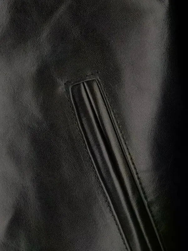 Our Legacy Leather Zip-up Jacket