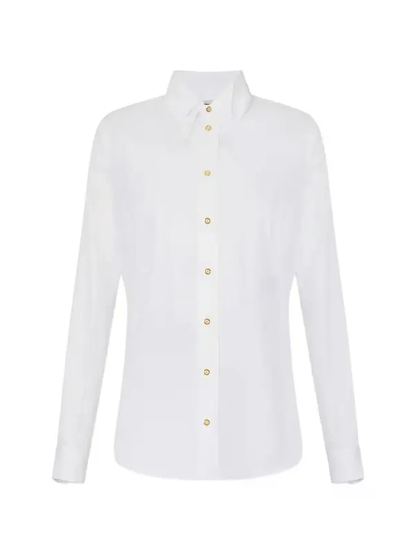 Elisabetta Franchi Embroidered Double-collar Shirt