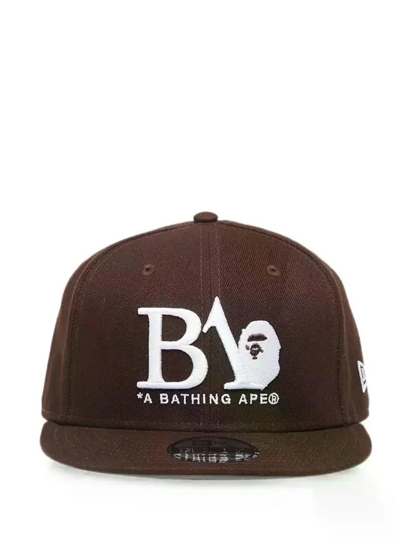 A BATHING APE New Era 9fifty Cap - Brown