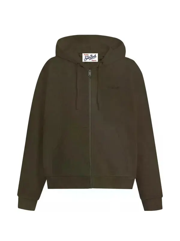 MC2 SAINT BARTH Zip-up Embroidered Hoodie