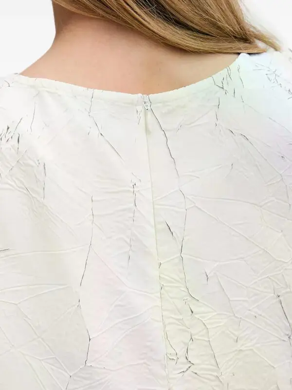 Joseph Ribkoff Crinkled Effect Midi Dress