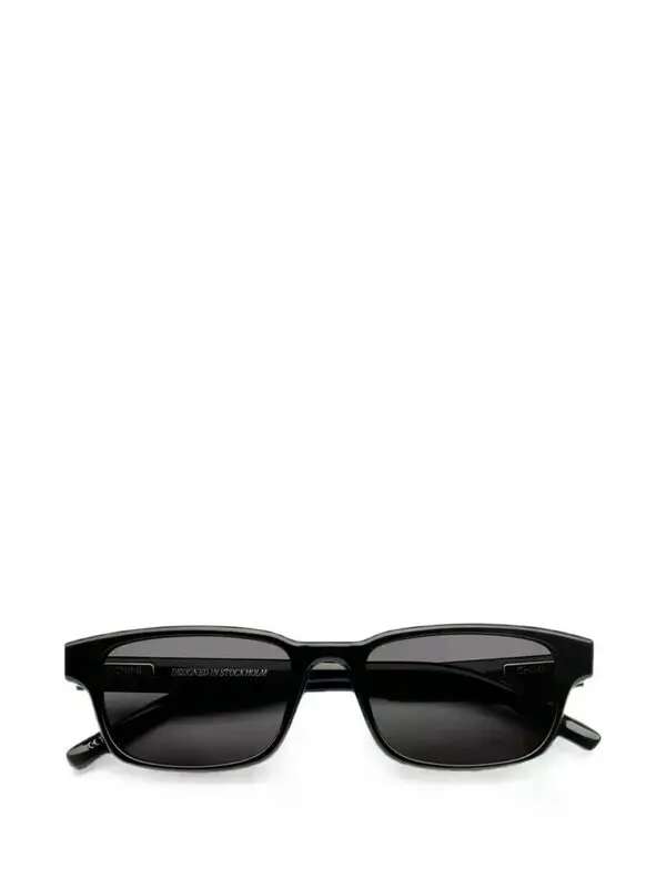 Chimi Rectangle Frame Sunglasses - Black
