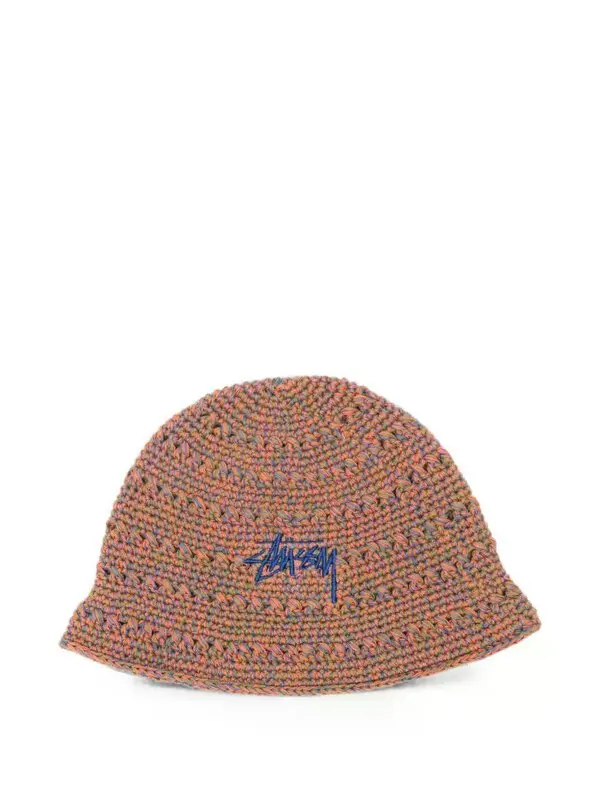 StÜssy Embroidered Logo Bucket Hat