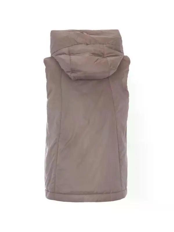 Max Mara Hooded Gilet - Neutrals