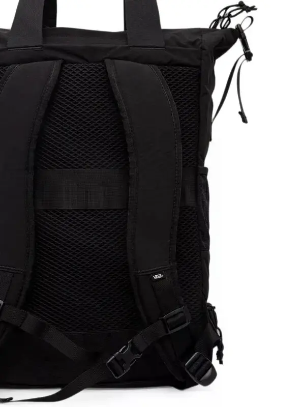 VANS Logo Patch Paneled Backpack