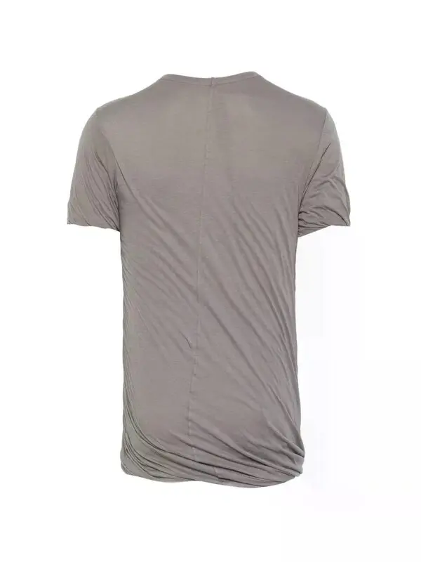 Rick Owens Double-layer Short-sleeve Cotton T-shirt