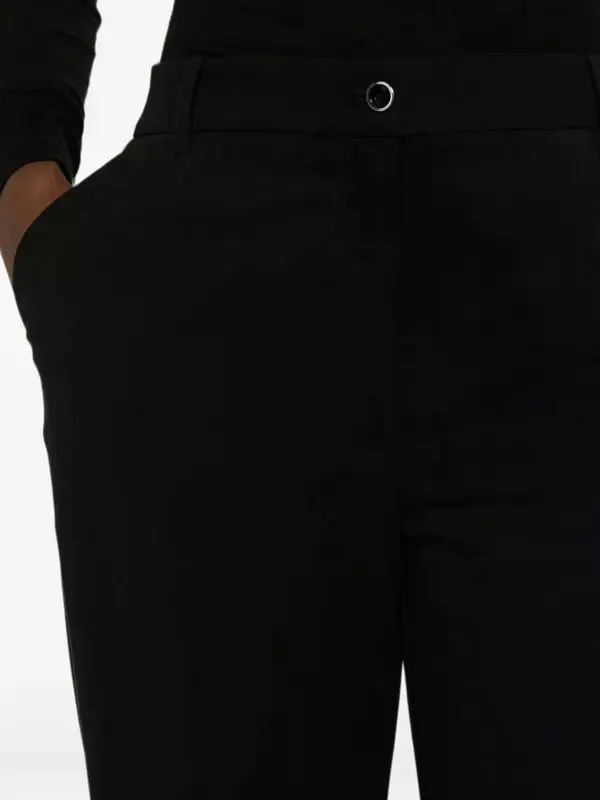 Pinko Pressed-crease Flared Trousers