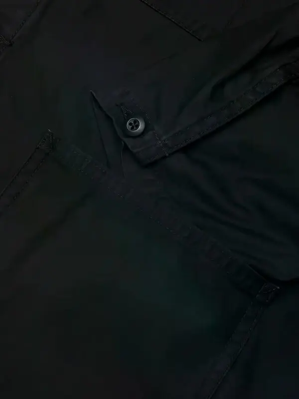 Needles Reversed Sateen Coverall Shirt Jacket