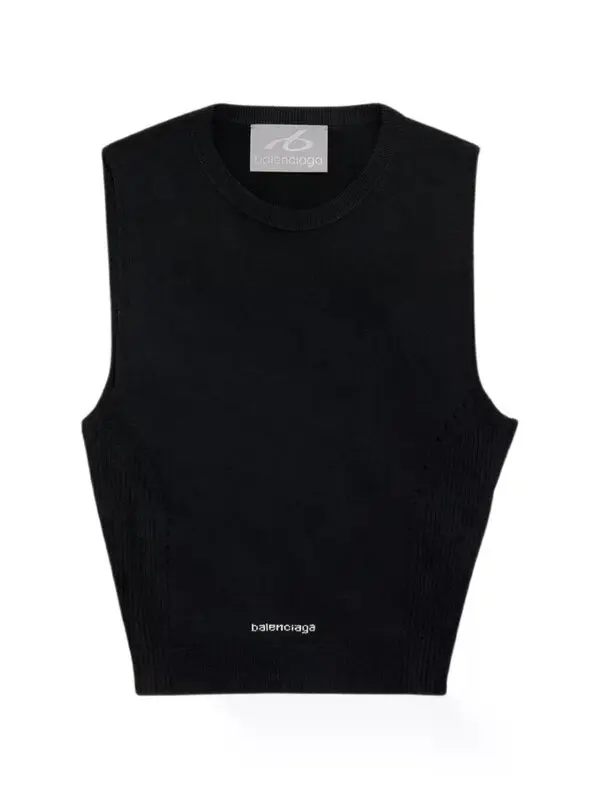 Balenciaga Cropped Techwear Tank Top