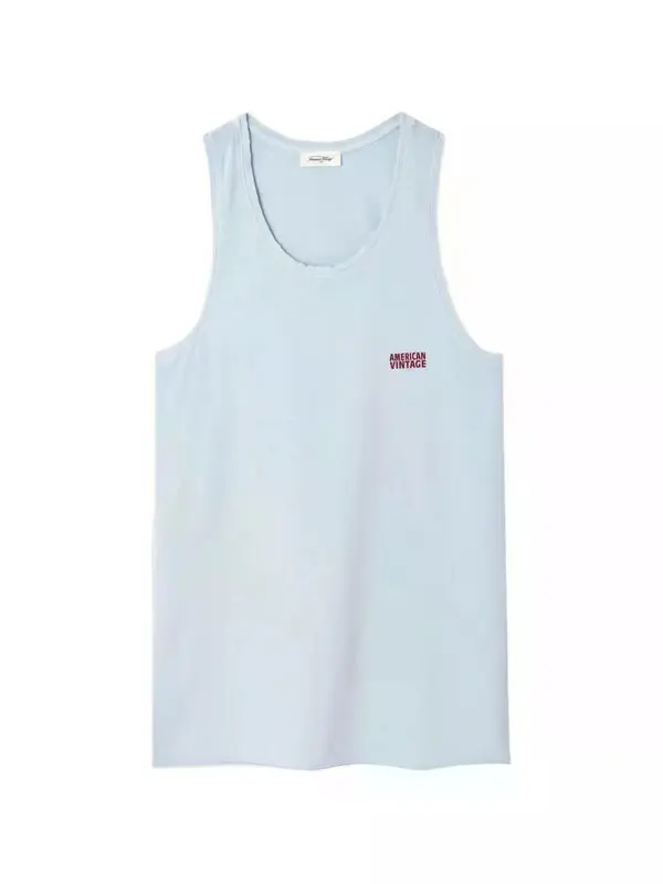 American Vintage Logo Print Tank Top