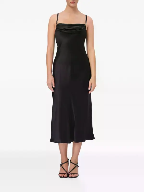 MURMUR Cowl Neck Slip Midi Dress