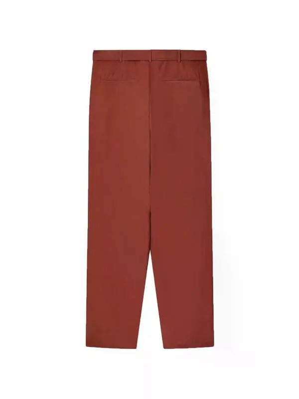Emporio Armani Belted Pleat Detail Trousers