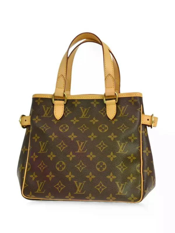 LOUIS VUITTON Monogram Canvas Batignolles Vertical Tote Bag - Brown
