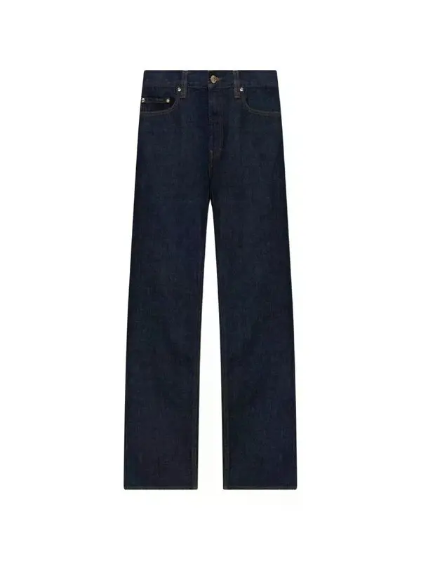 Casablanca Logo-embroidered Straight-leg Jeans