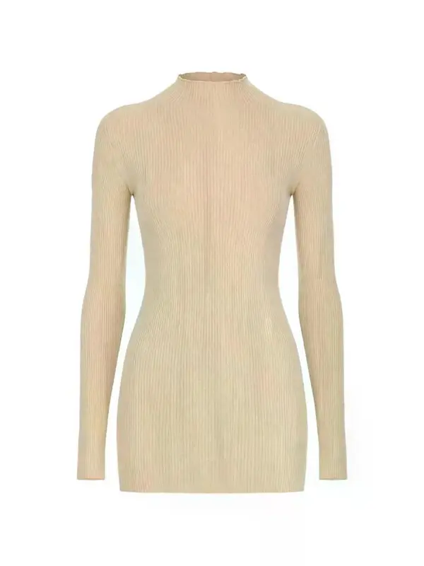 Rick Owens Ribbed-knit High-neck Sweater