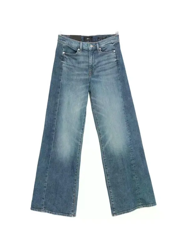 7 For All Mankind Tailorless Wide-leg Jeans
