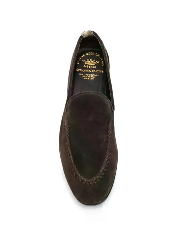 Officine Creative Oliver Braided Trim Loafers