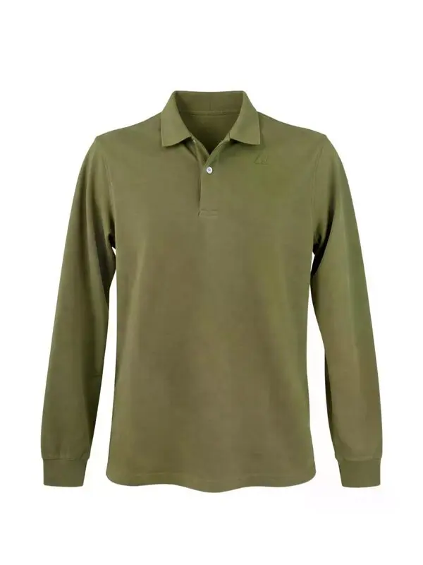 K-WAY Monju Long-sleeve Piqué Polo Shirt
