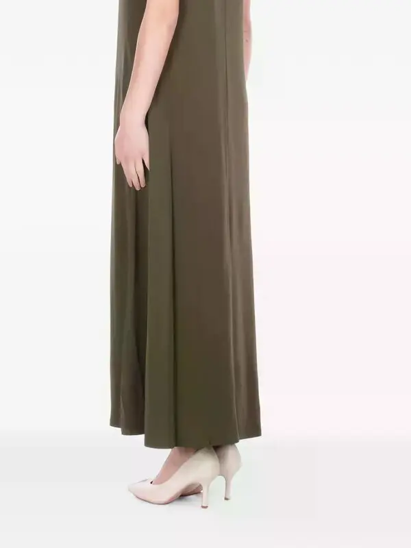 Max Mara Elasticated Underbust Jersey Maxi Dress