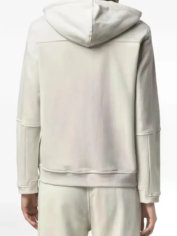 K-WAY Zip-up Hoodie With Logo Print